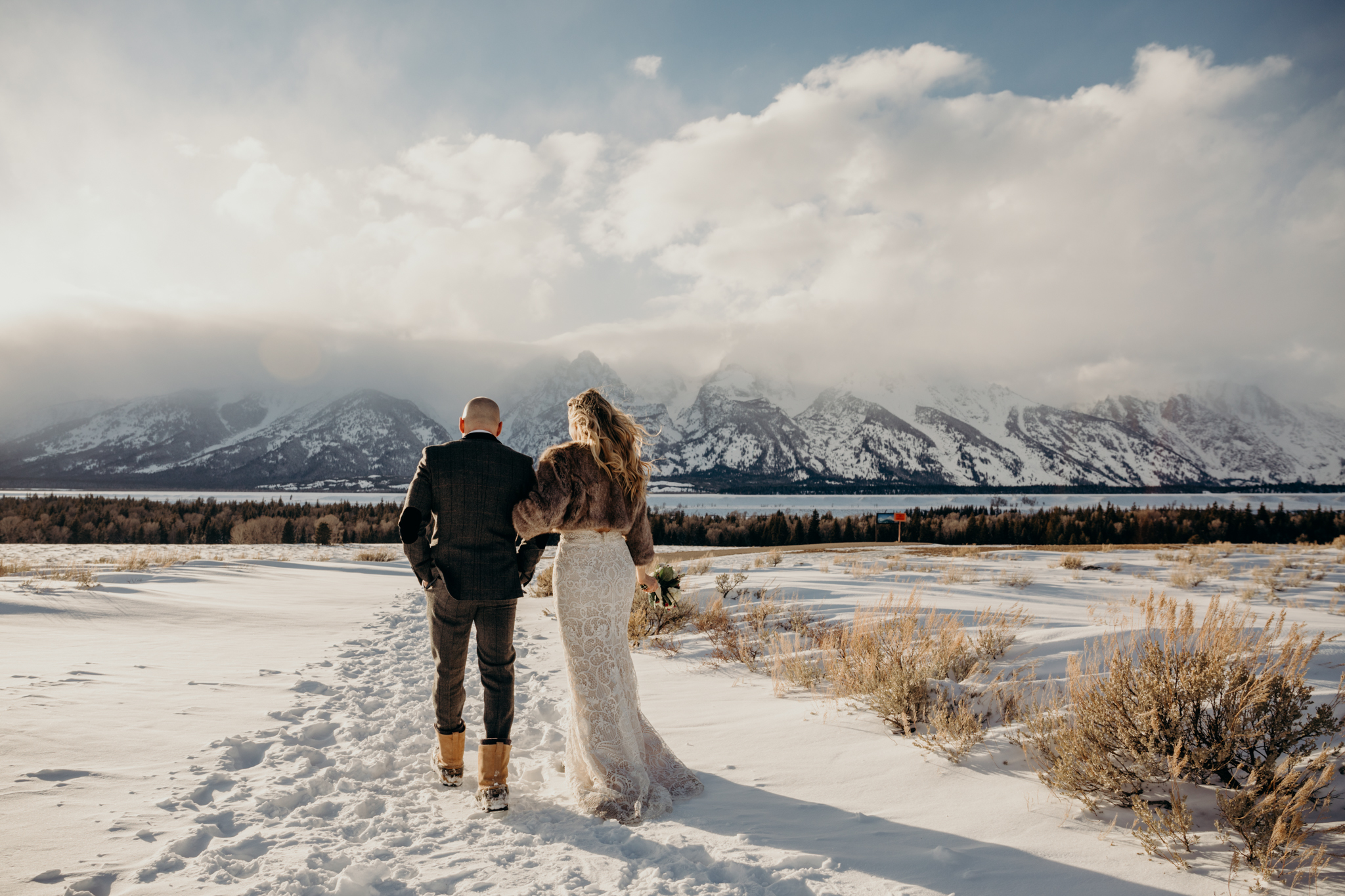 Evan & Kate | Jackson Hole & Grand Teton National Park Elopement - Erin ...