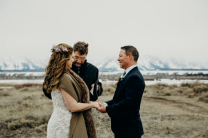 Cunningham Cabin Elopement in Grand Teton National Park