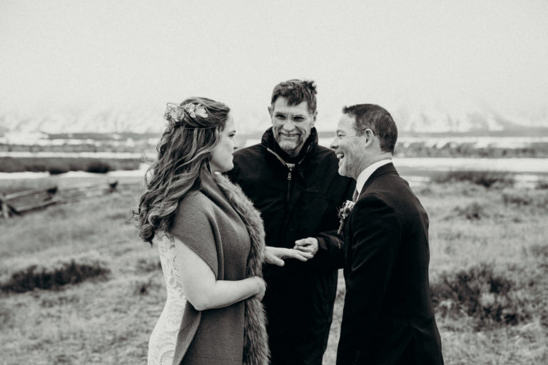 Cunningham Cabin Elopement in Grand Teton National Park