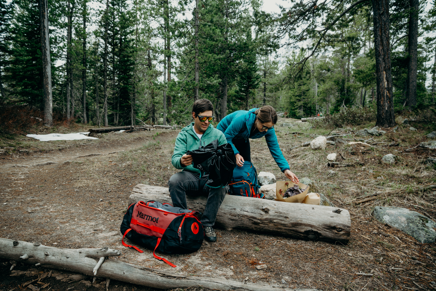Backcountry Elopement in Grand Teton National Park | Tanner & Virginia ...