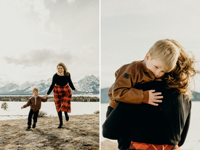 Jackson Hole Mommy & Me Session | Kelly & Graham - Erin Wheat Co.