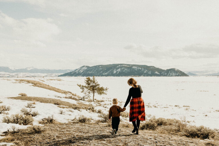 Jackson Hole Mommy & Me Session | Kelly & Graham - Erin Wheat Co.
